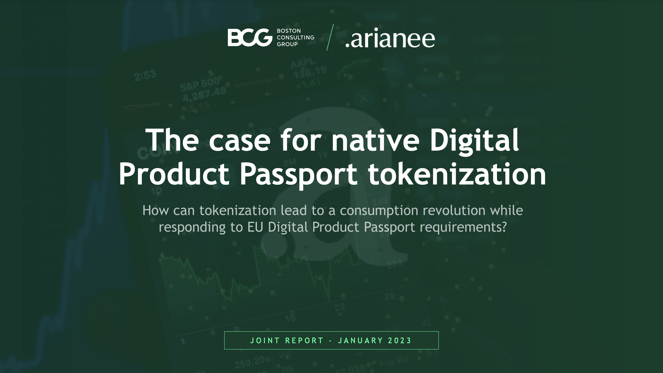 What is European Digital Product Passport? A study by BCG and Arianee on Tokenized DPP
